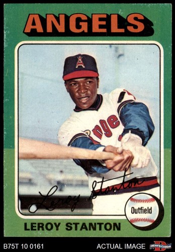 1975 Topps #342 Leroy Stanton Angels 5 - EX | eBay