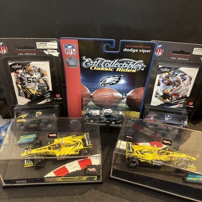 ‘00 HOT WHEELS~LOT OF 2 HEINZ~HARALD FRENTZEN F1 HORNETS & 3 MIP NFL ...