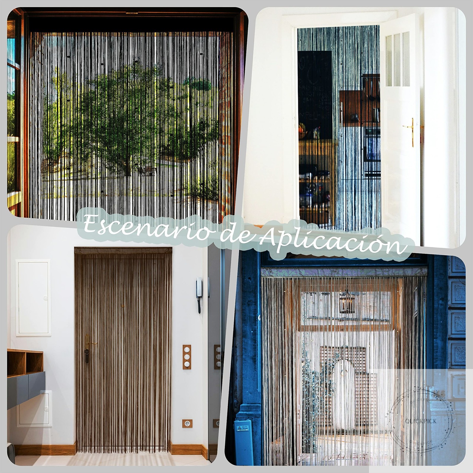 Beaded Curtain Door String Curtains for Doorways Tassels Beads Hanging ...