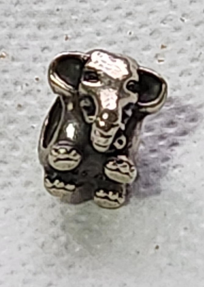 GENUINE RETIRED AUTHENTIC PANDORA STERLING SILVER ELEPHANT CHARM | eBay ...