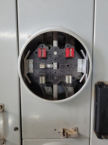 Eaton 1MP2204RRL 400A Two Meter Socket Main Electrical Panel 2-200 Amp ...