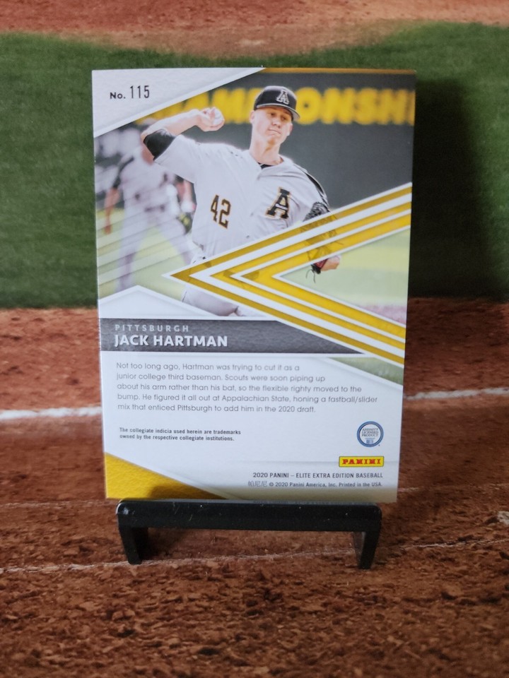 2020 Panini Elite Extra Edition Status PURPLE /249 Jack Hartman #115 | eBay