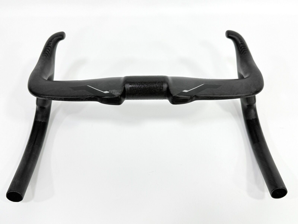 Vision Metron Track 31.8x365mm Carbon Drop Bar Handlebar (White Logo ...