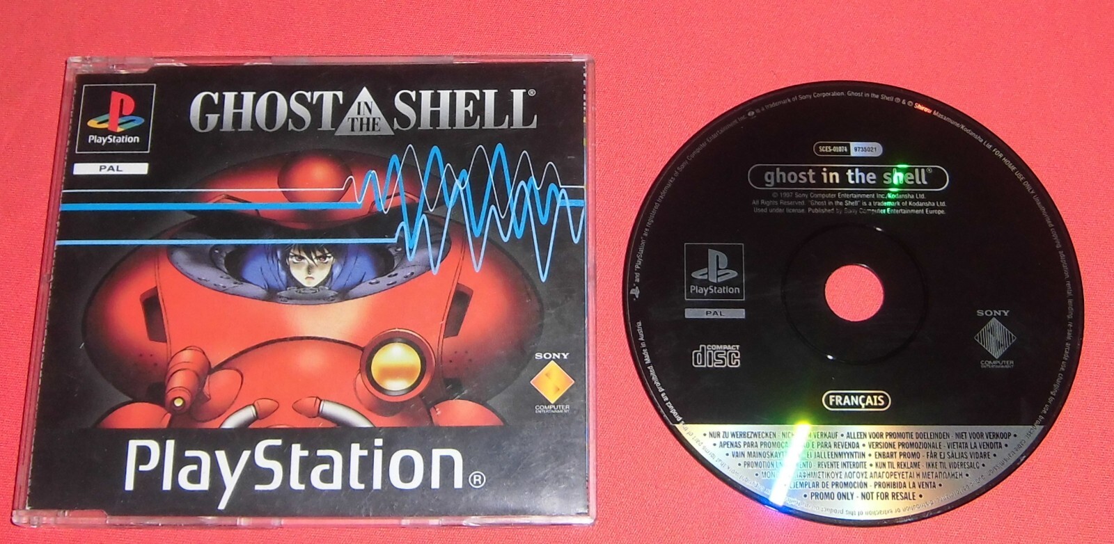 Ghost in the Shell Playstation - Prix - Photo - Présentation