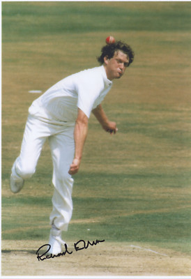 RICHARD ELLISON - Signed 12x8 Photograph - SPORT - ENGLAND CRICKET | eBay