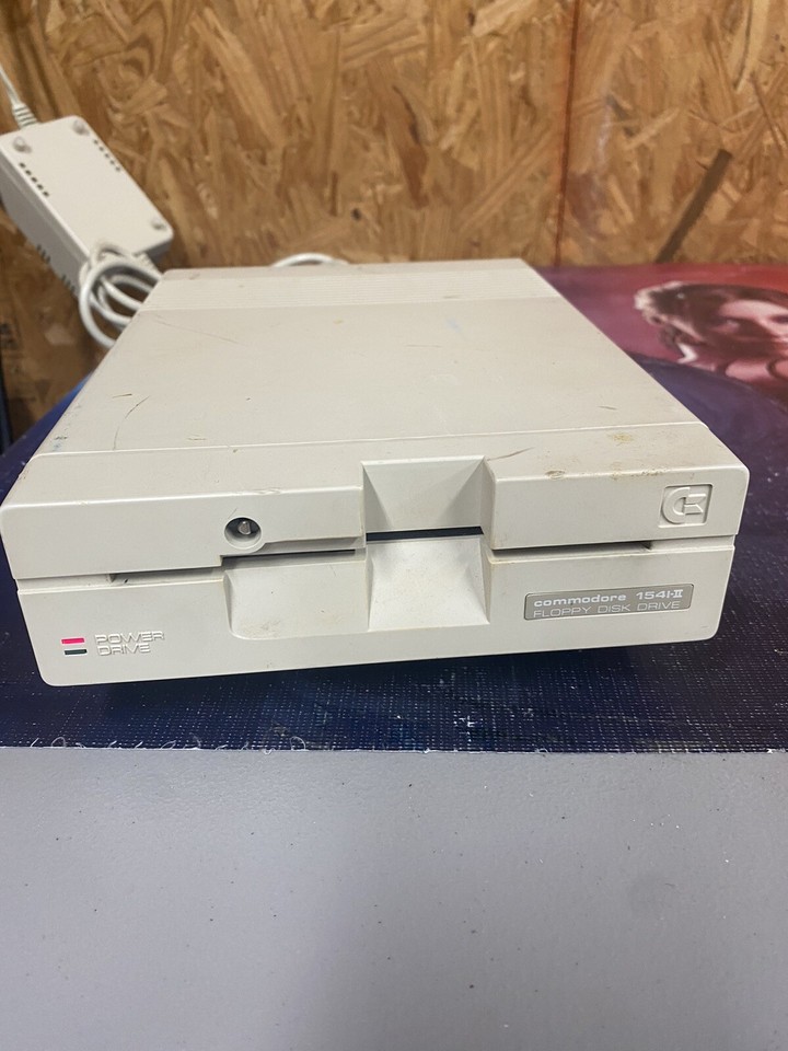 Vintage Commodore 1541-II Floppy Disk Drive With Manual And Power Cord ...