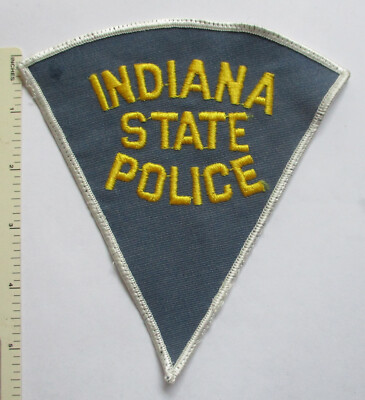 Vintage INDIANA STATE POLICE PATCH Used Original | eBay