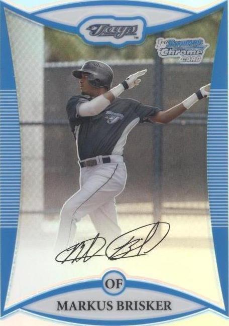 2008 Bowman Draft Picks & Prospects - Prospects Markus Brisker #BDPP20 ...