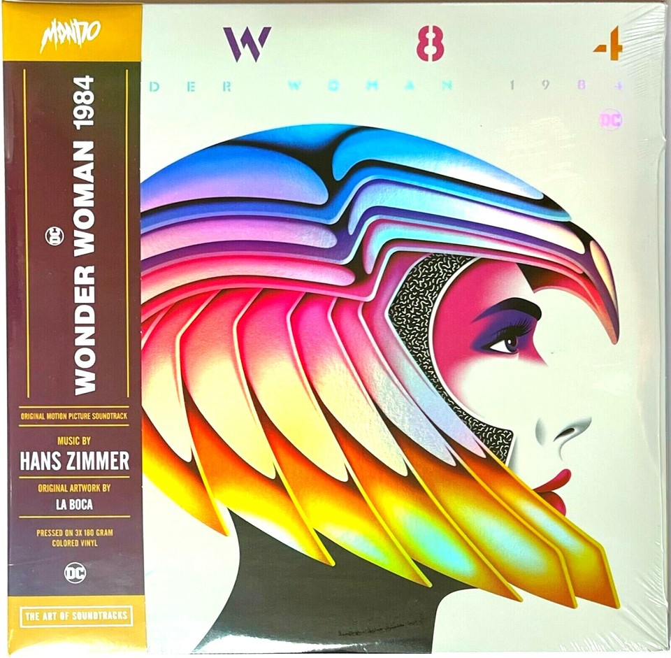Wonder Woman 1984 [Swirl Vinyl] Mondo Soundtrack LP Record Album [in ...