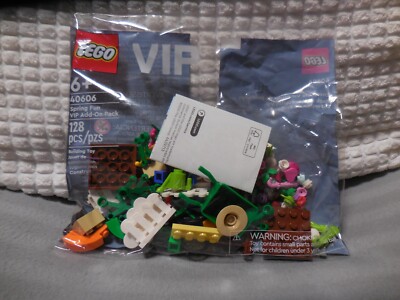 LEGO Set #40606 Spring Fun VIP add-on pack, 128 pcs Brand New And ...