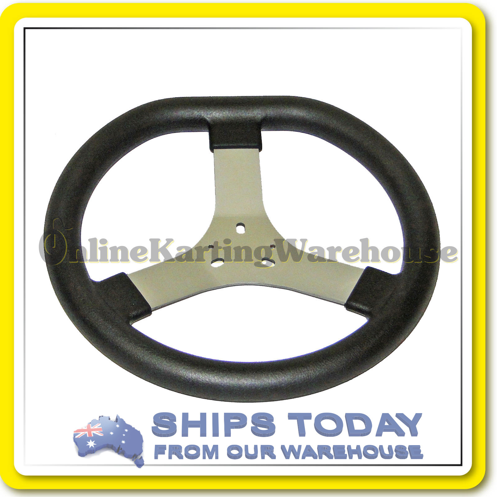GO KART STEERING WHEEL 320 MM HEAVY DUTY PU STEERING WHEEL | eBay Australia