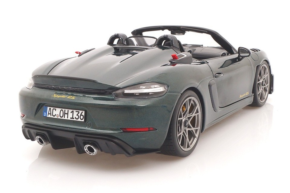 Porsche 718 (982) Spyder RS Weissach Pacchetto Verde Abete Norev 1:18 ...