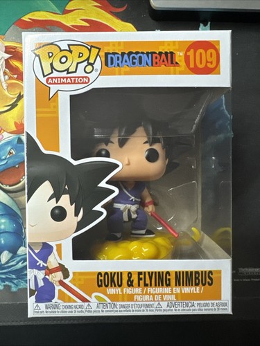Funko Pop! Vinyl: Dragon Ball Z - Goku and Flying Nimbus #109 W ...
