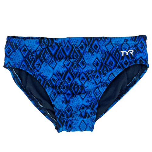 TYR Mens SIZE 28 / XS Agran Wave Racer Brief Swimsuit Durafast Speedo ...