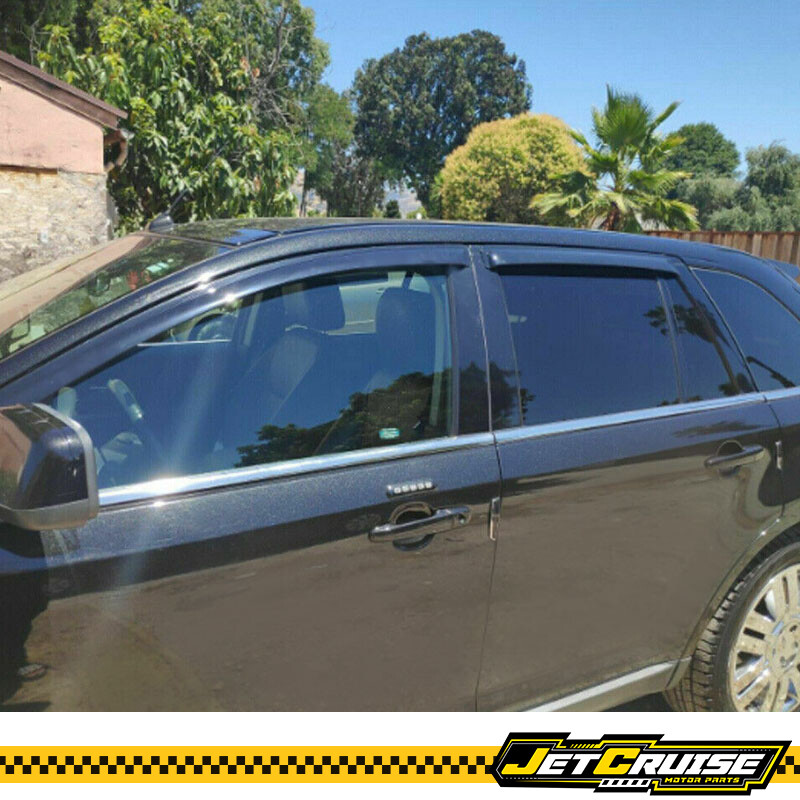 Fits 07-14 Ford Edge 07-15 Lincoln MKX Acrylic Window Visors Rain Sun ...