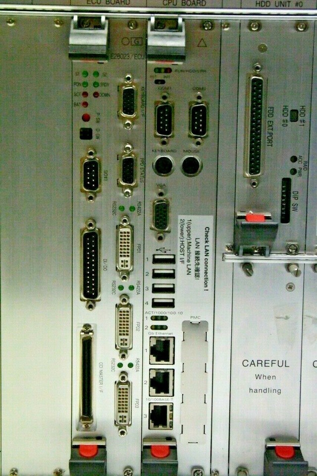 TEL TOKYO ELECTRON ECC2 CONTROLLER EC RACK BX80-000222-11, MC RACK ...