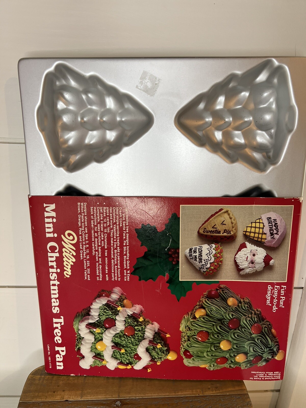 Vintage 1984 Wilton Mini Christmas Tree Baking Pan~Cakes~Brownies~New ...
