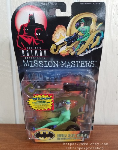 The New Batman Adventures Mission Masters Rumble Ready Riddler Hasbro ...