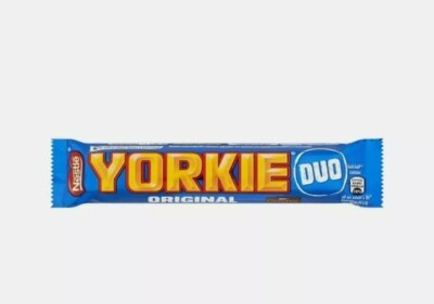 NEW FULL BOX OF NESTLE YORKIE DUO MILK CHOCOLATE 24 x 72 g BARS ...