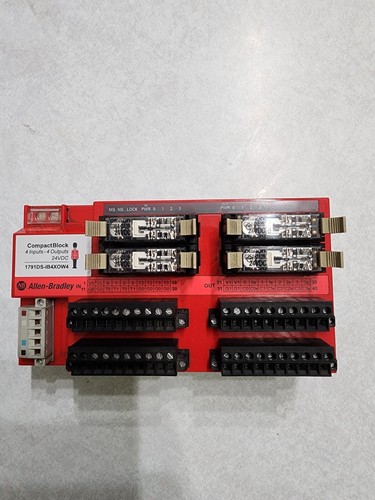 Allen Bradley 1791DS-IB4XOW4 /A DeviceNet Safety CompactBlock Input ...