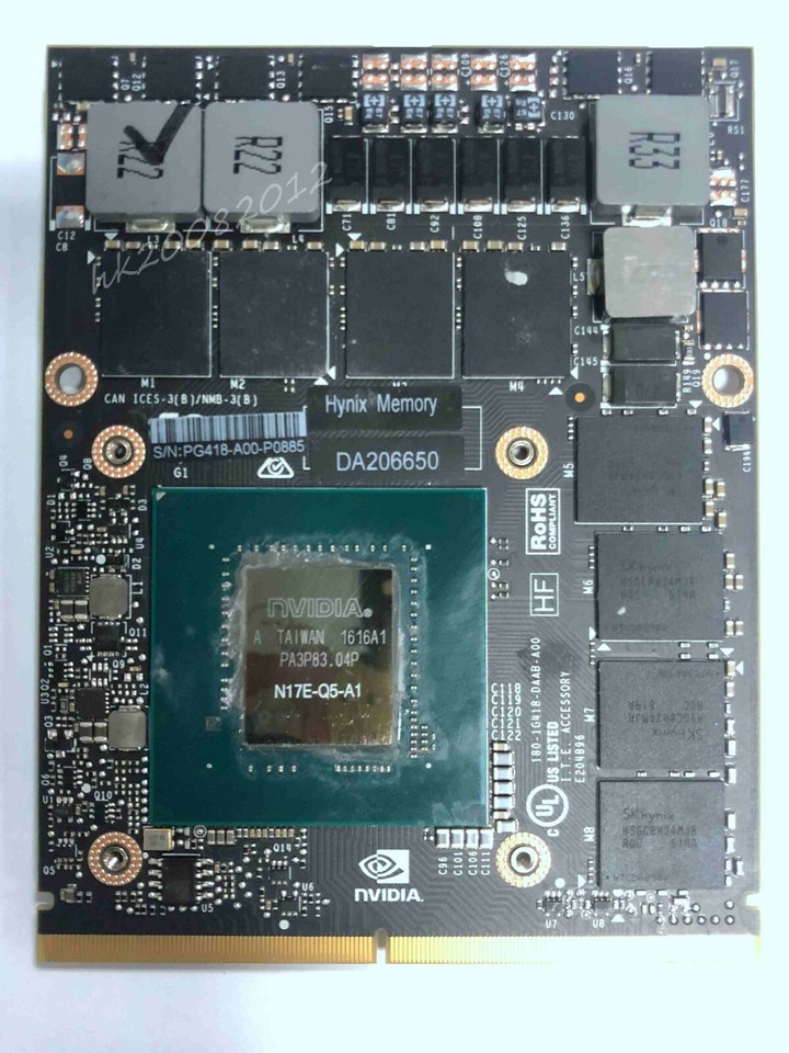 NVIDIA Quadro P3000 6G P4000 8G P5000 16GB GDDR5 GPU Graphics Video ...