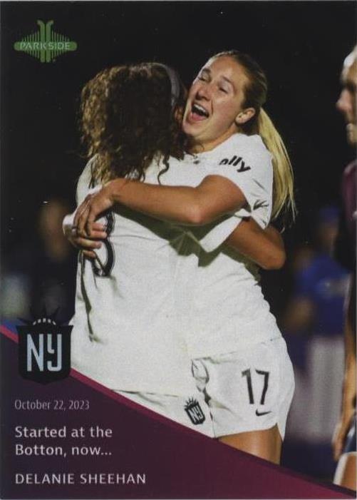 Las mejores ofertas en 2023 Parkside NWSL Pronto Delanie Sheehan #128 ...