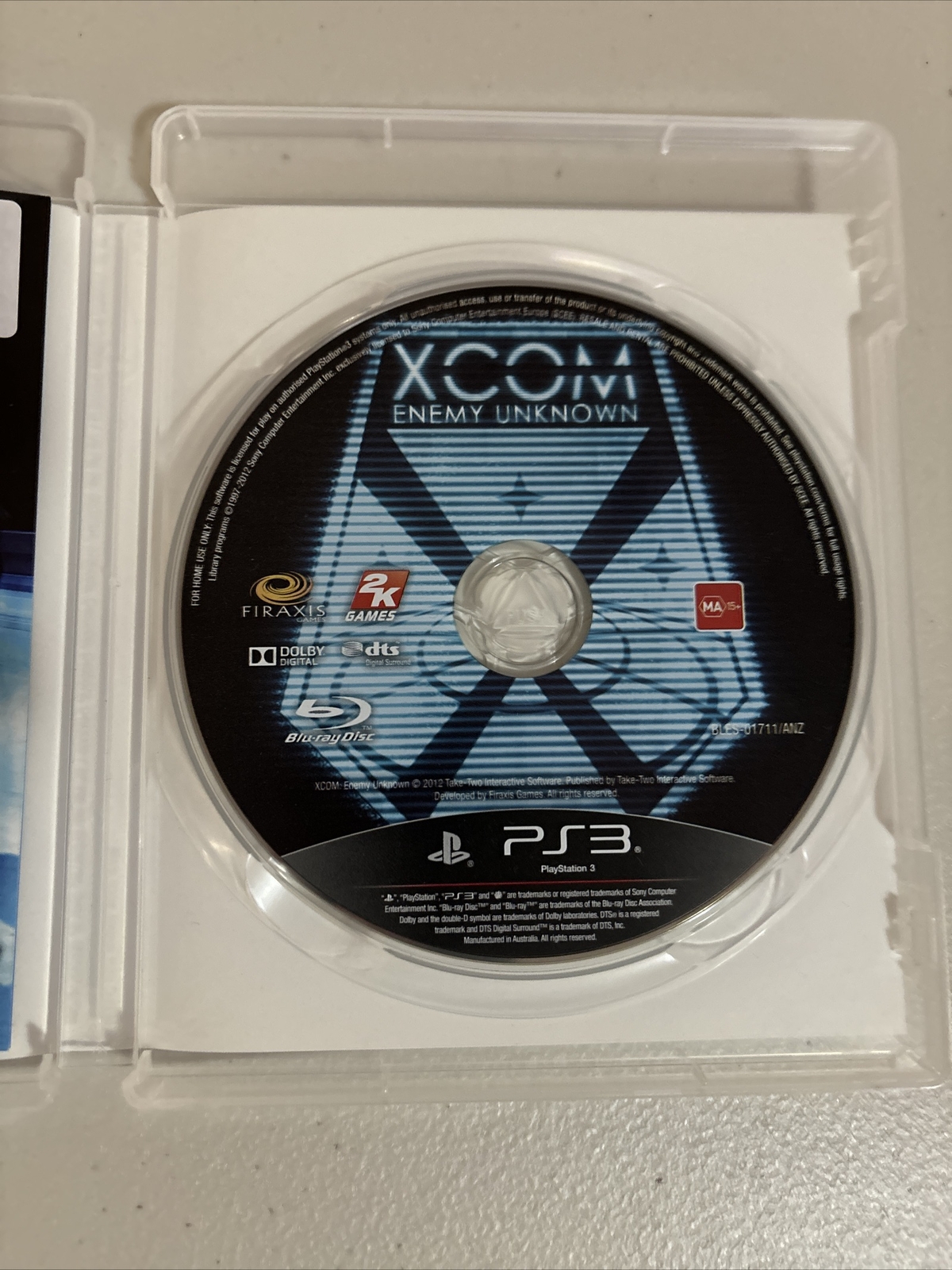 XCOM Enemy Unknown - Sony Playstation 3 - PS3 Game With Manual - Like ...