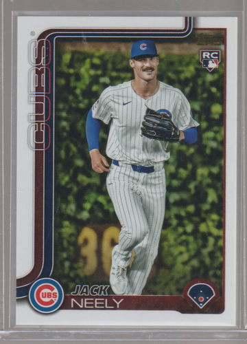 2025 Topps Series 2 JACK NEELY RC Golden Mirror Image Variation #478 ...