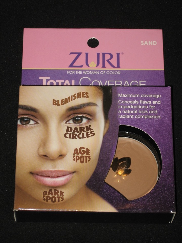 Zuri Total Coverage Concealing Foundation 0.14 oz/4g *Pick Any Shade ...