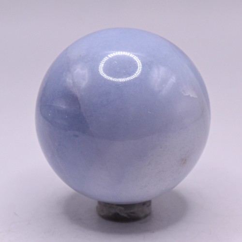2" Blue Chalcedony Sphere Natural Quartz Mineral Sparkling Crystal ...