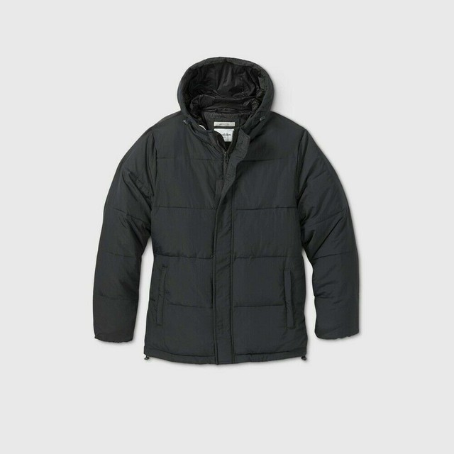 Goodfellow & Co Men's Olive Green Lightweight Puffer Jacket - Size XXL ...