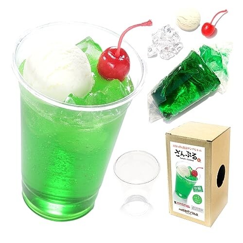 Food Sample kit Replica Samplen melon Float Made By Yourself Japan | eBay