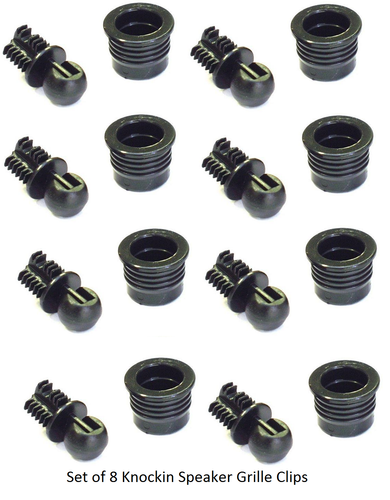 HiFi Speaker Grille Grill Clips Heavy Duty, Knock in Type Set of 4 ...