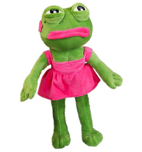 Pepe The Frog Sad Frog Plush Doll Pillow Meme Stuffed Animal Soft Toy ...