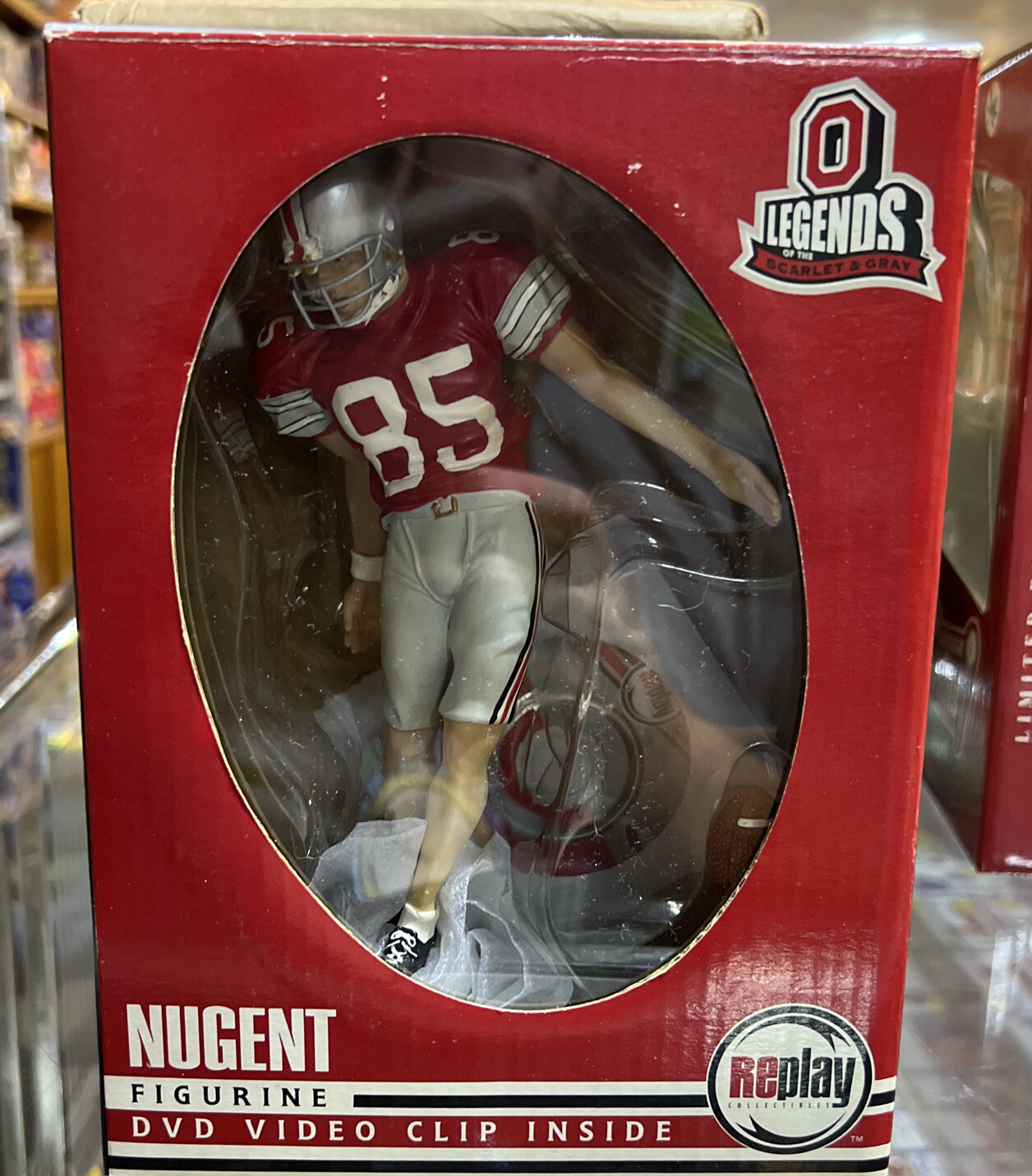 Ohio State Buckeyes Mike Nugent Replay Figurine #/10,000 Legends Of The ...
