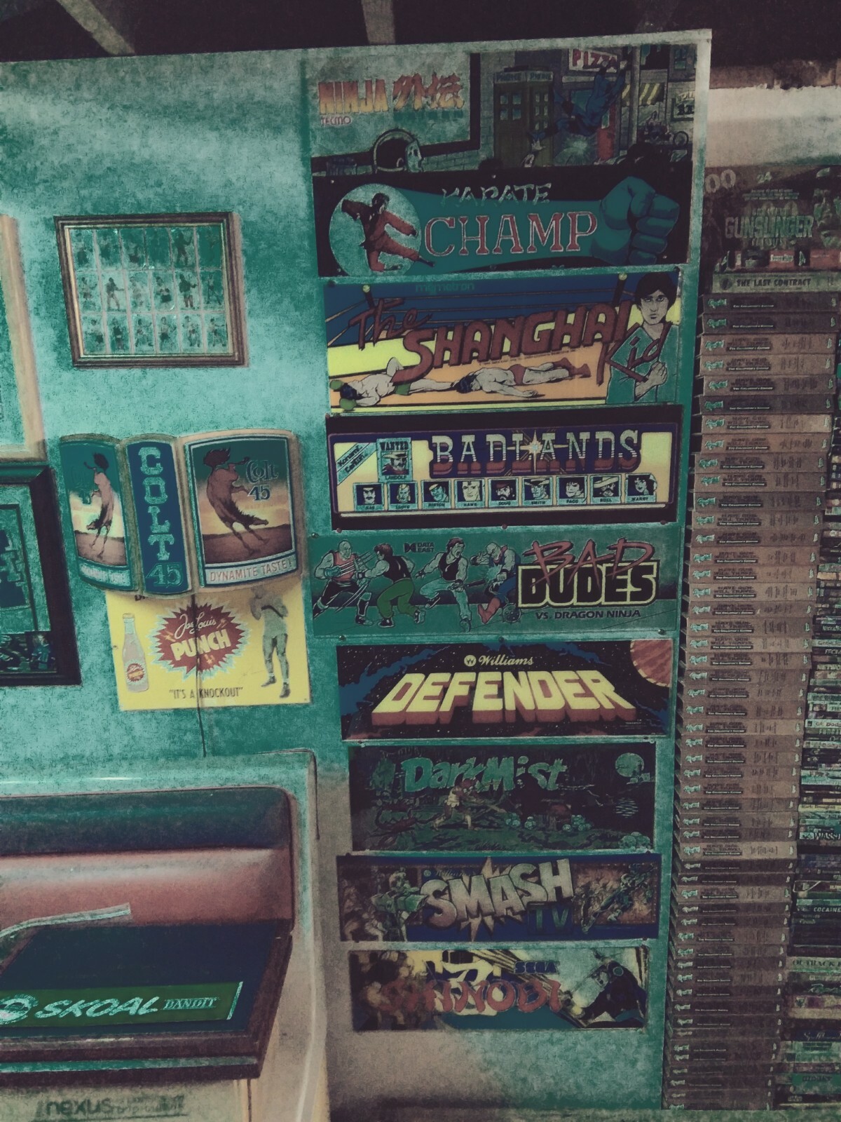 Vintage Atari DEFENDER Arcade Plexiglass Video Game Marquee See Others ...