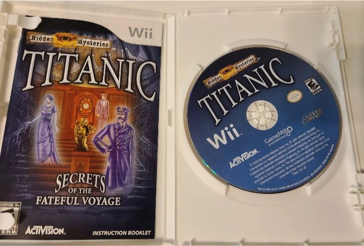 Hidden Mysteries: Titanic - Secrets of the Fateful Voyage (Nintendo Wii ...
