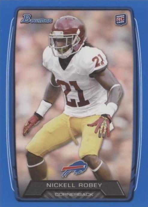 2013 Bowman - Nickell Robey #201 Blue /499 (RC) for sale online | eBay