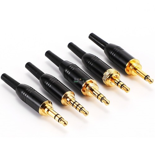 Sony Plug Connector Compatible Replacement 3.5mm Stereo Screw Locking ...