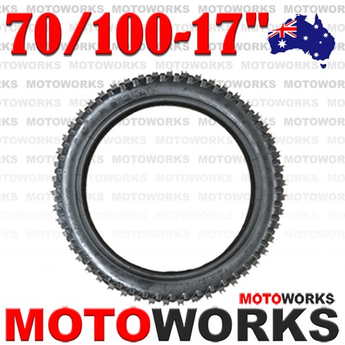 70/100- 17" Inch Front Knobby Tire 125cc 140cc 150cc BIGFOOT PIT TRAIL ...