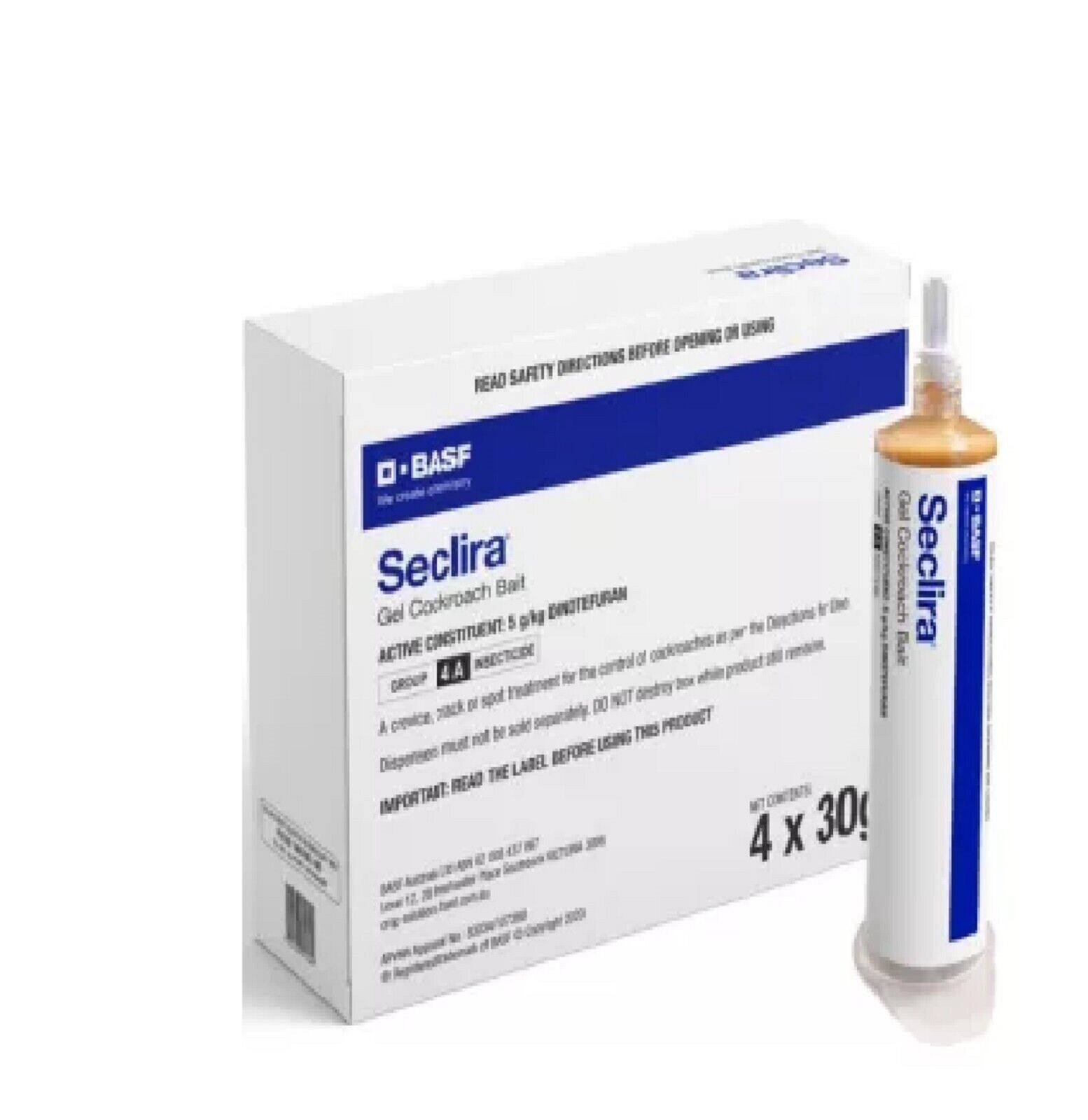 BASF Seclira Gel Cockroach Bait (4 x 30g) | eBay Australia