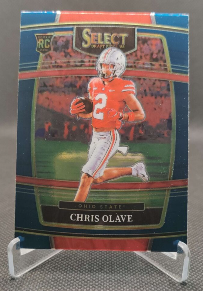 2022 Select Draft Picks #5 Chris Olave Rookie RC Ohio State football ...