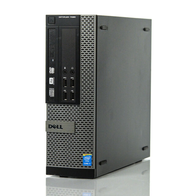 Dell Optiplex 7020 (128GB SSD, Intel Core i7-4790, 3.60GHz, 4GB) SFF PC ...