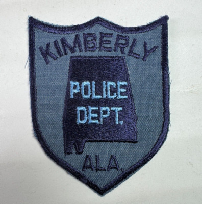 Kimberly Police Alabama AL Patch | eBay