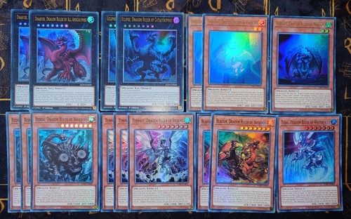 YUGIOH Dragon Ruler Starter Deck /Set (Eclipse /Disaster /Spectral ...