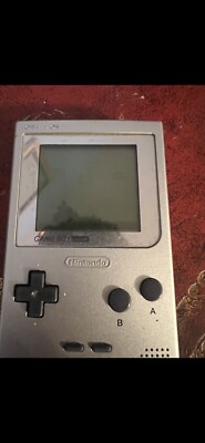 Nintendo Game Boy Pocket Silver Handheld System Tested & Works Great ...