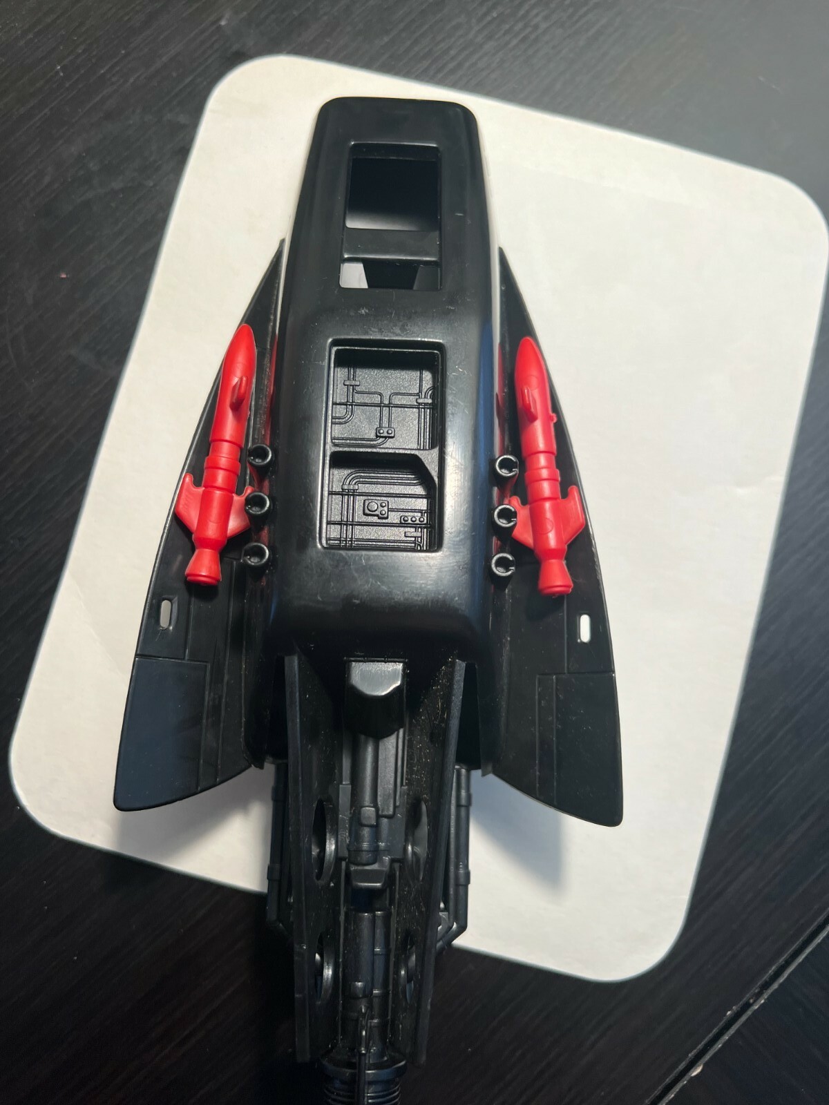 Vintage 1987 Hasbro GI Joe Cobra Mamba cockpit accessory with 2 ...
