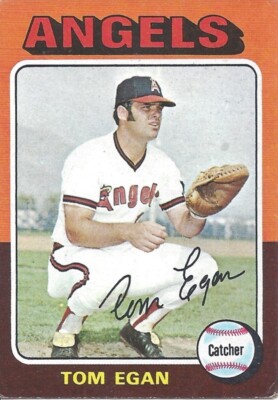 1975 Topps Mini Tom Egan 88 Angels VG | eBay