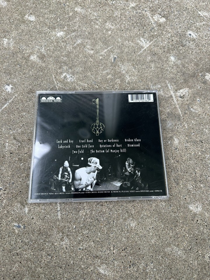 Cruel Hand- Lock & Key CD NYHC Blacklisted Have Heart Blood For Blood ...