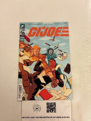 GI Joe #3 NM Image Comic Books Duke Baroness Flint Lady Jaye Snake Eyes ...